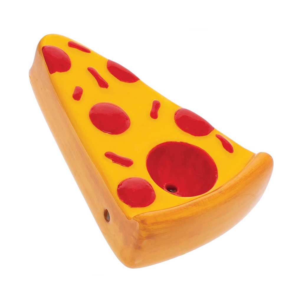 PIZZA SLICE CERAMIC PIPE - WACKY BOWLZ – BudBundles