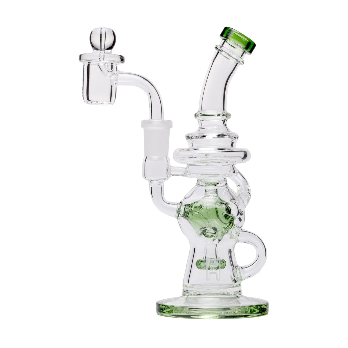 Human Grade 7" Swiss Rig Water Pipe – BudBundles
